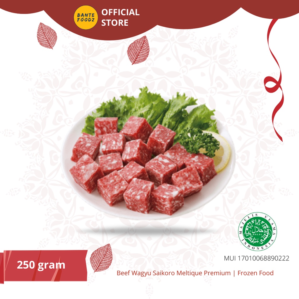 Jual Beef Saikoro Wagyu Premium Meltique / Beef Cube Meltique Premium 250 g | Shopee Indonesia
