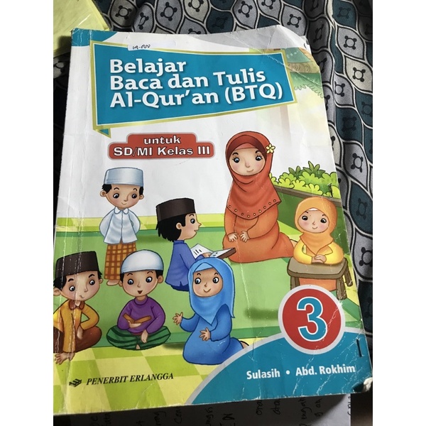 Jual Buku Baca Tulis Al Quran Btq Kelas 3 Sd Shopee Indonesia