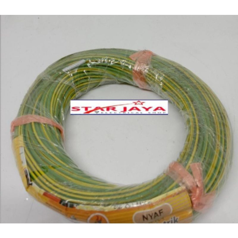 Jual KABEL NYAF 1×0,5/1×0,75/1×1,5 merek kitani panjang 50 meter SNI | Shopee Indonesia