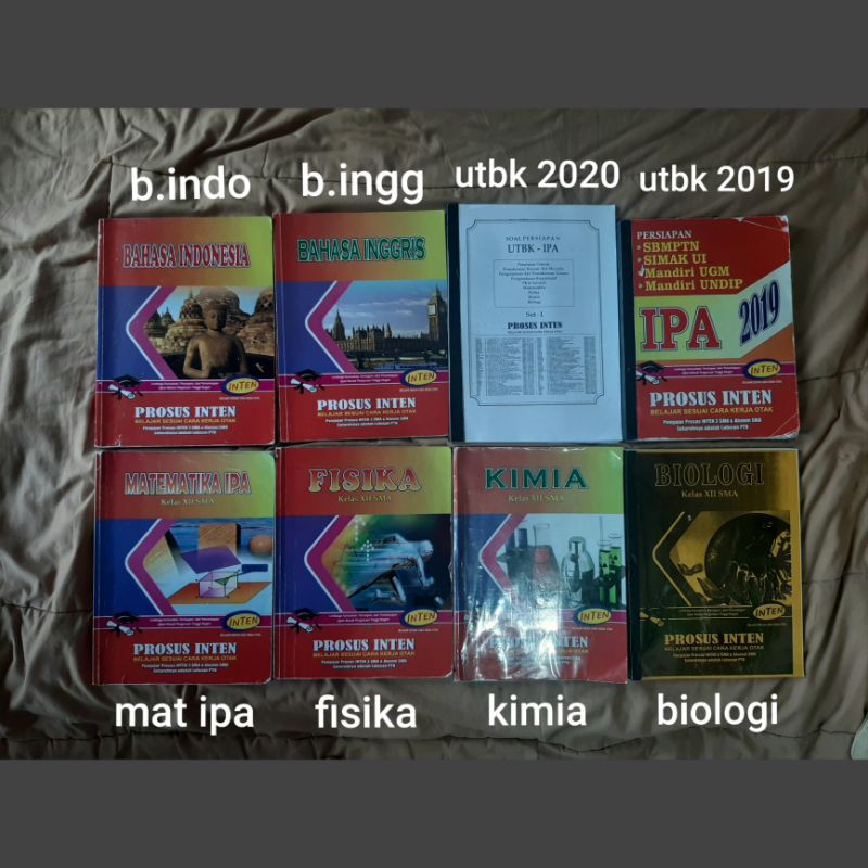 Jual MODUL PROSUS INTEN SAINTEK UTBK SBMPTN | Shopee Indonesia
