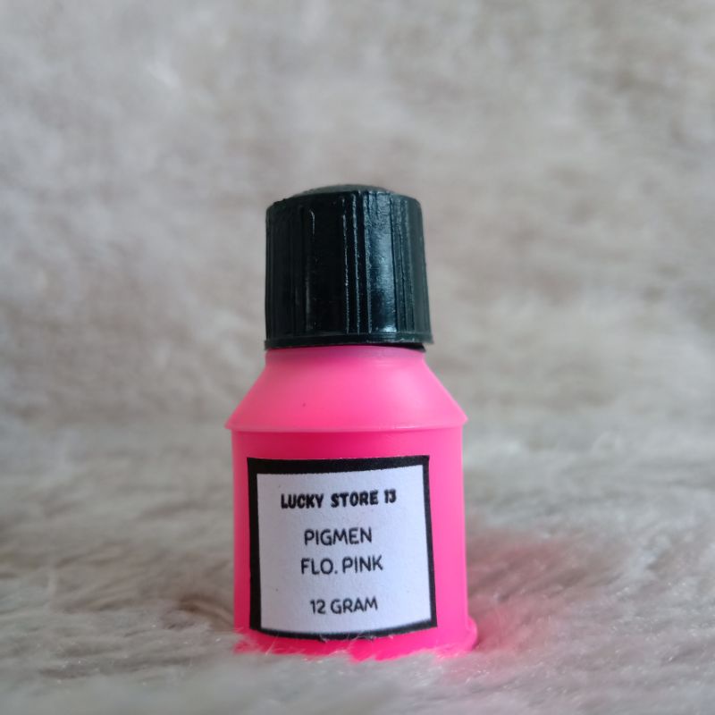 Jual PIGMEN 12gr FLUORESCENT PINK Merah Muda Stabilo Mini Kecil Pewarna ...