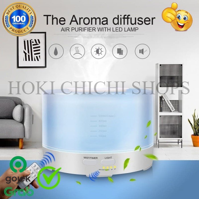Jual Humidifier Diffuser Ruangan Young 500ml + Remote ORIGINAL CC ...