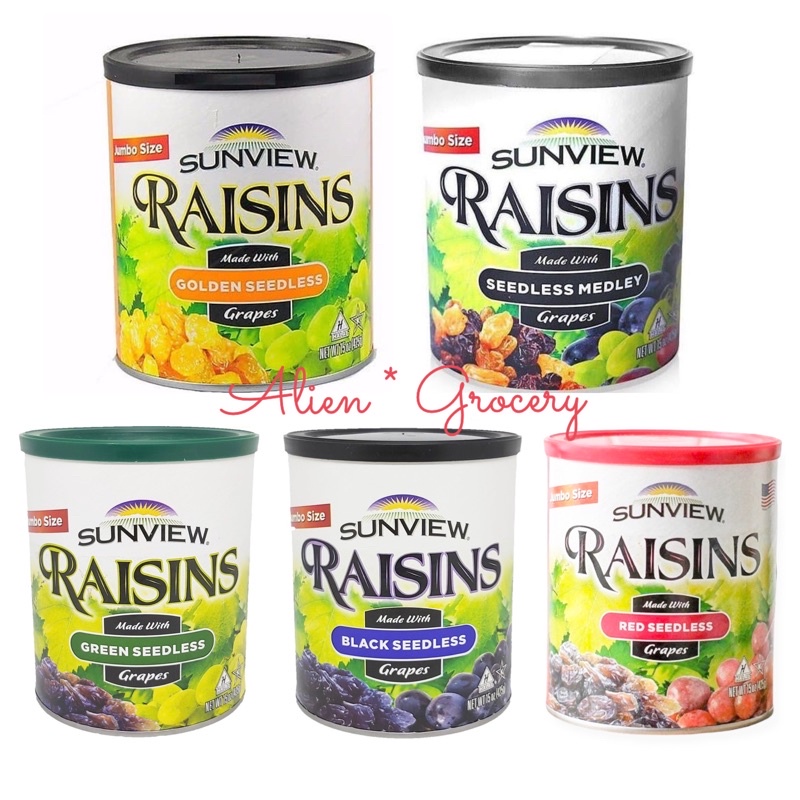 Jual Sunview Sun View Kismis Jumbo Size Seedless Raisin Golden Red ...