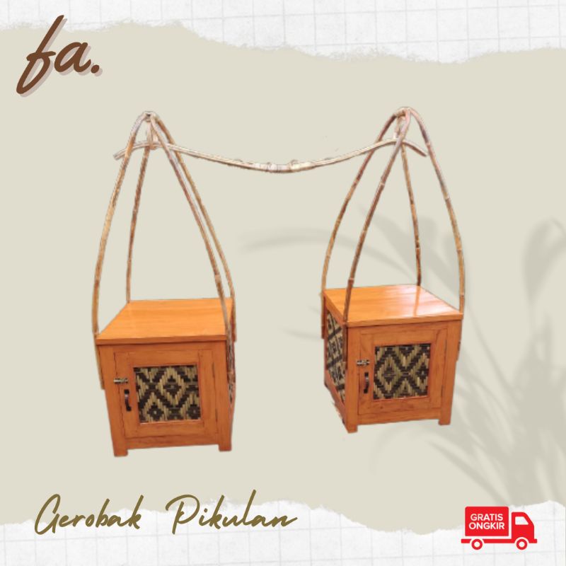Jual Gerobak Pikulan | Shopee Indonesia