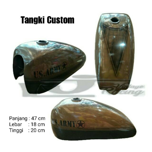 Jual Tangki custom cat tangki japstyle cat | Shopee Indonesia