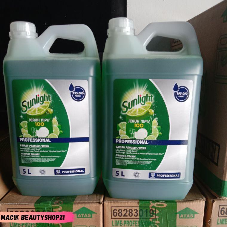 Jual SUNLIGHT LIME PROFESSIONAL 5 LITER (ART. Z3617) | Shopee Indonesia