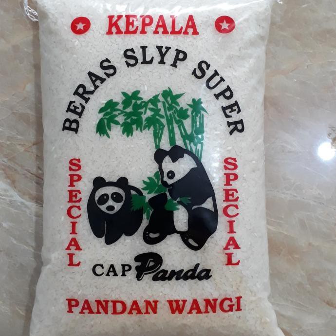 Jual Ready Stok Beras Pandan Wangi 5 kg Super Cap Panda - PW SUPER 5LT ...