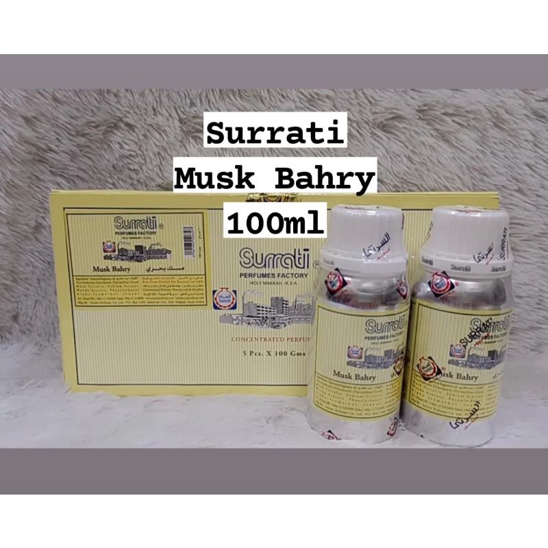 Jual termurah surrati Musk Bahry 100ml FREE Botol Tola 12ml | Shopee ...