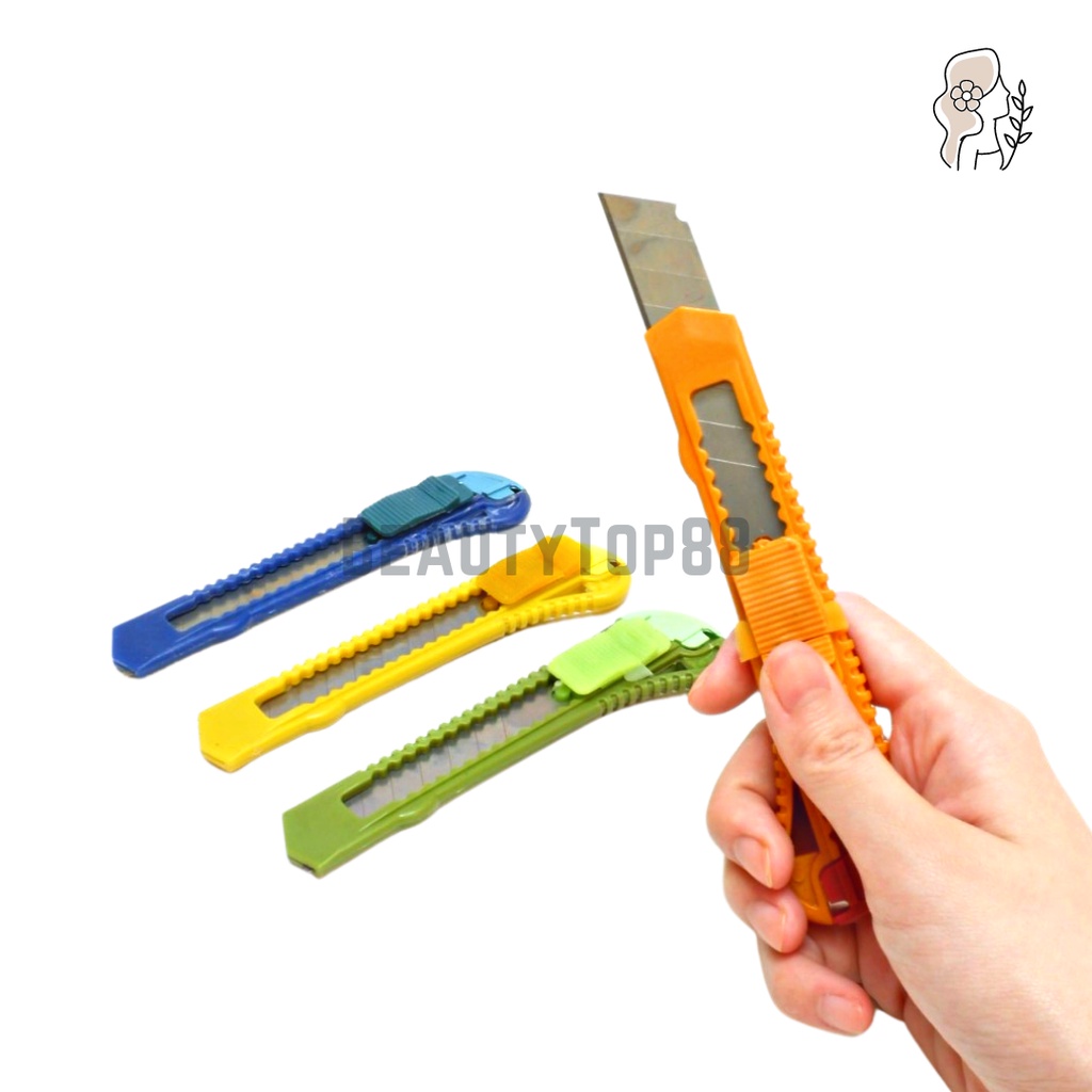 Jual Pisau Cutter Besar Murah Warna Warni Doff Satuan / Piso Kater ...