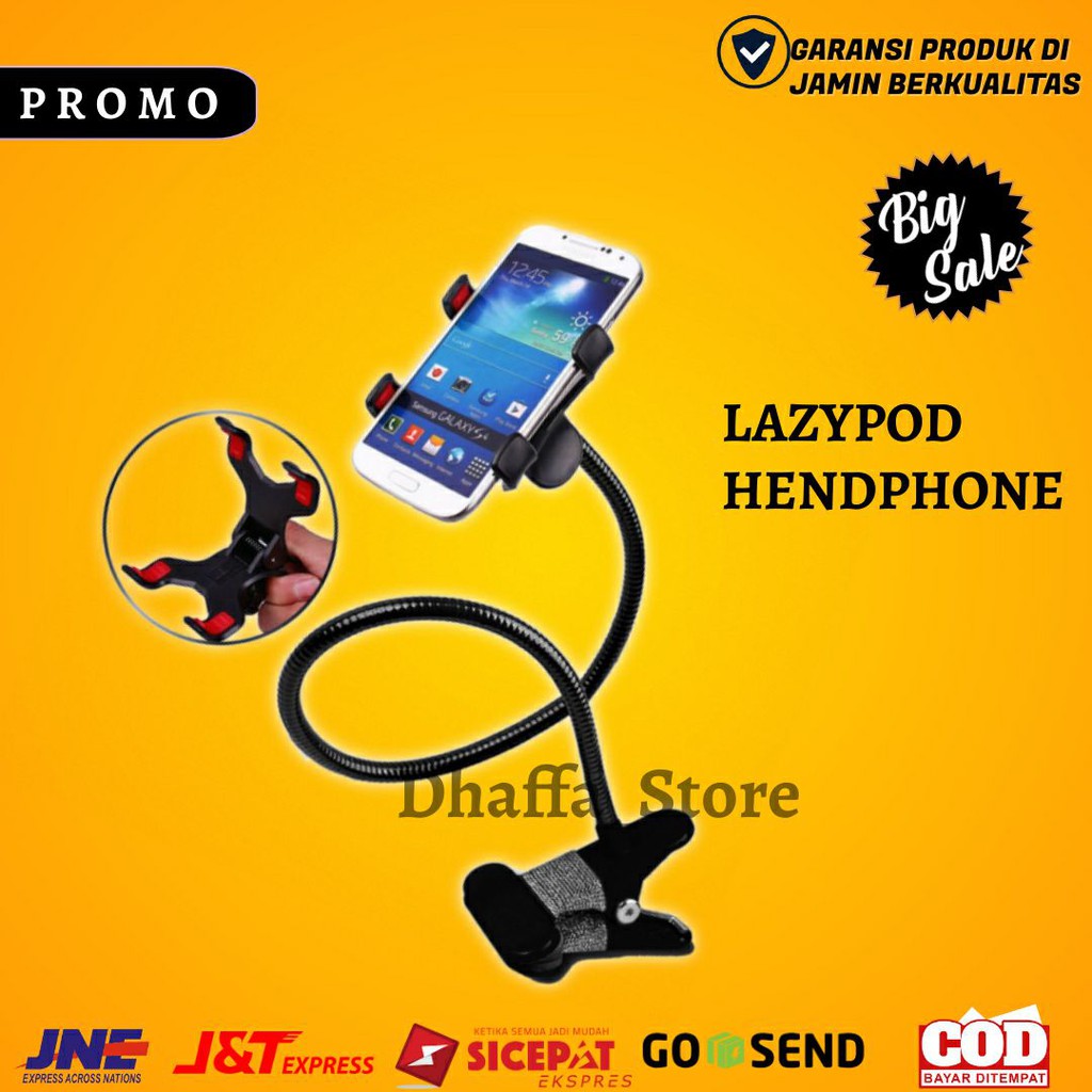 Jual Dudukan Hp Di Meja Lazypod Lazypod / Lazy Pod Hp Holder Plastik ...