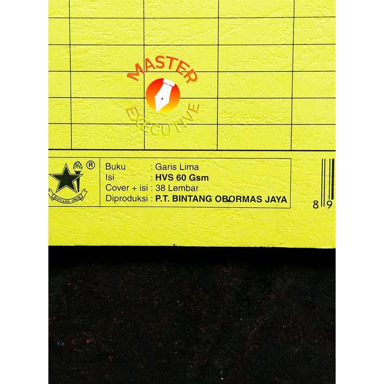 Jual Bintang Obor Buku Tulis Anak Sekolah Garis 5 Menulis Halus / Elok ...
