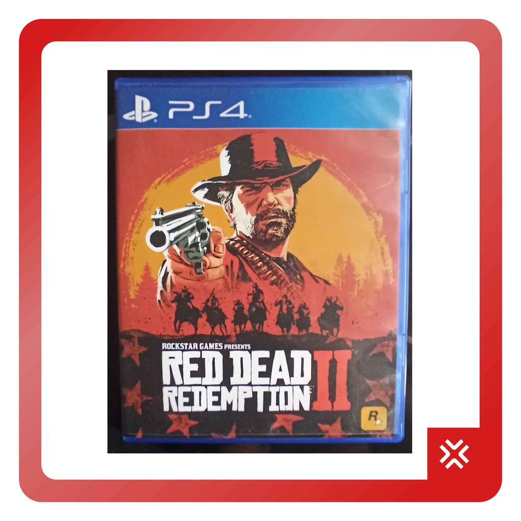Jual Kaset BD Games PS4 - Red Dead Redemption 2 | Shopee Indonesia