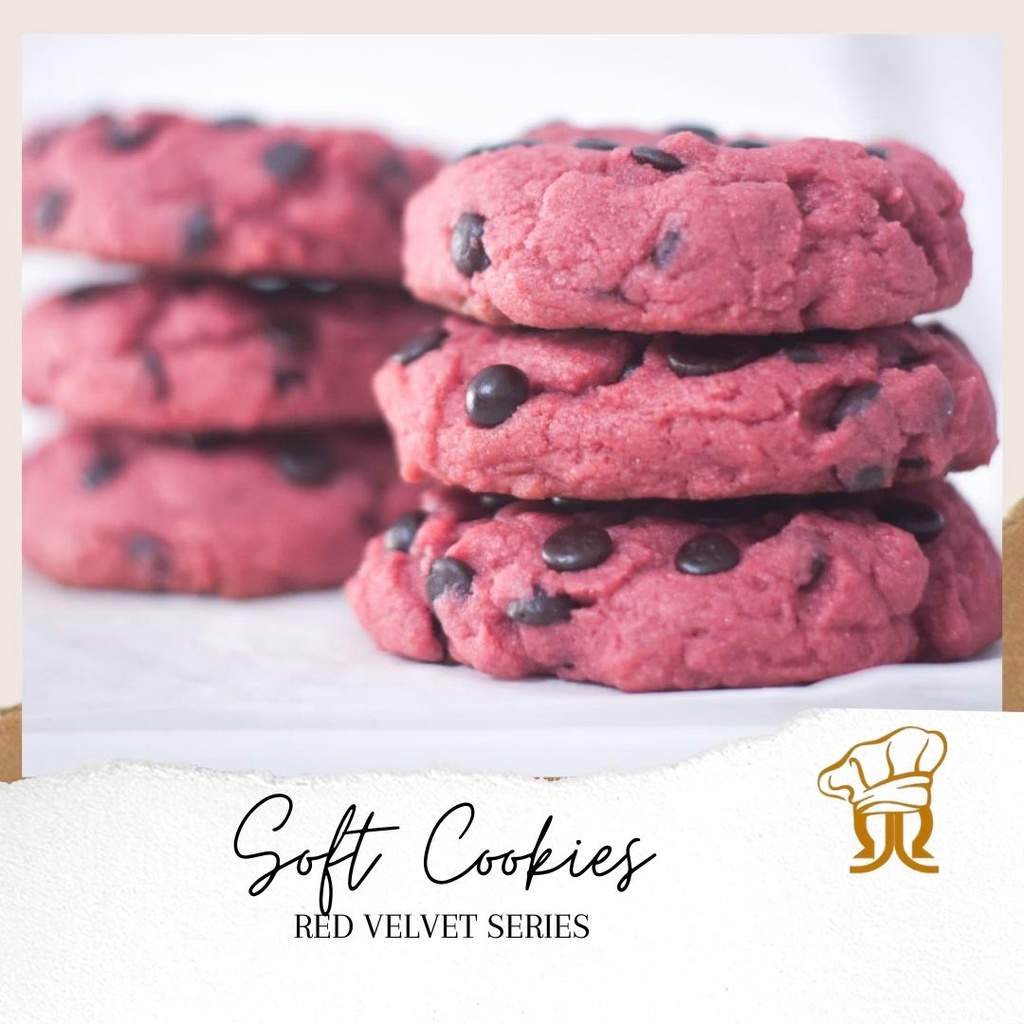 Jual Soft Cookies (Red Velvet Series) | Shopee Indonesia