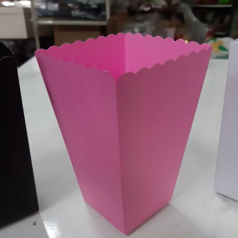 Jual NEW TEMPAT POPCORN kecil warna isi 12 pcs | Shopee Indonesia