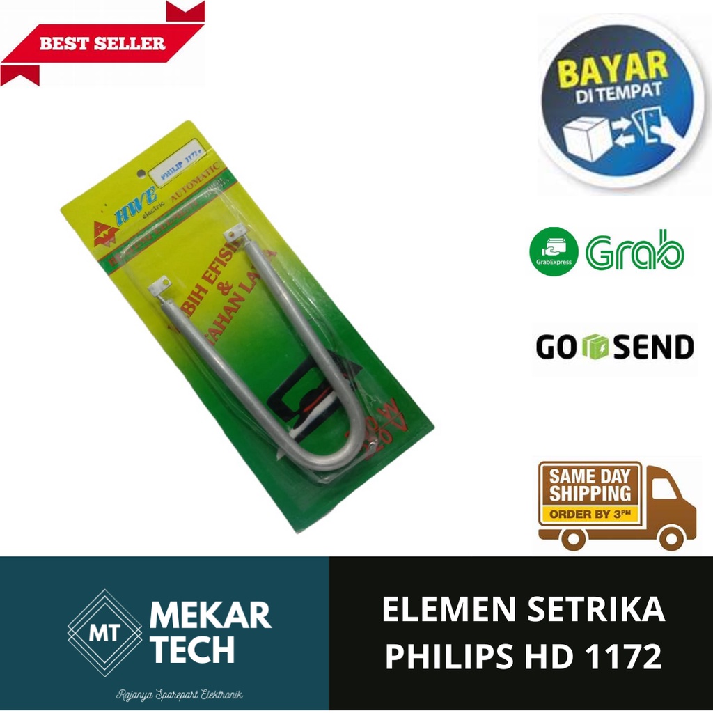 Jual ELEMEN SETRIKA PHILIPS HD 1172 ELEMEN GOSOKAN PHILLIPS | Shopee ...