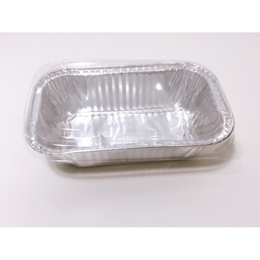 Jual 50 pcs Best Fresh Alumunium Foil Tray OX 250 + tutup mika | Shopee Indonesia