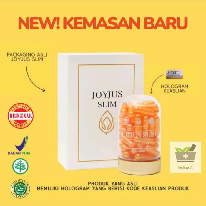 Jual Joyjus Joy Jus Slim Kapsul Capsule Pelangsing Original Asli ...