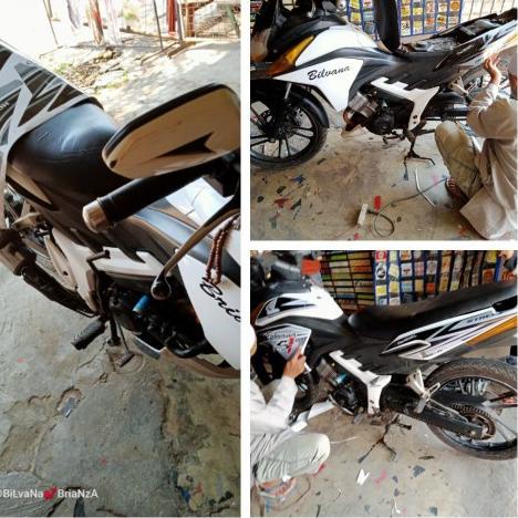 Jual Buruan beli Stiker decal striping Honda Cs one 1 Semifullbody ...