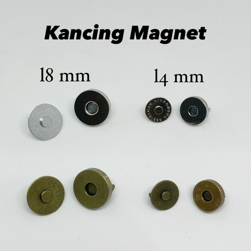 Jual Kancing Magnet Tas / Dompet Murah | Shopee Indonesia