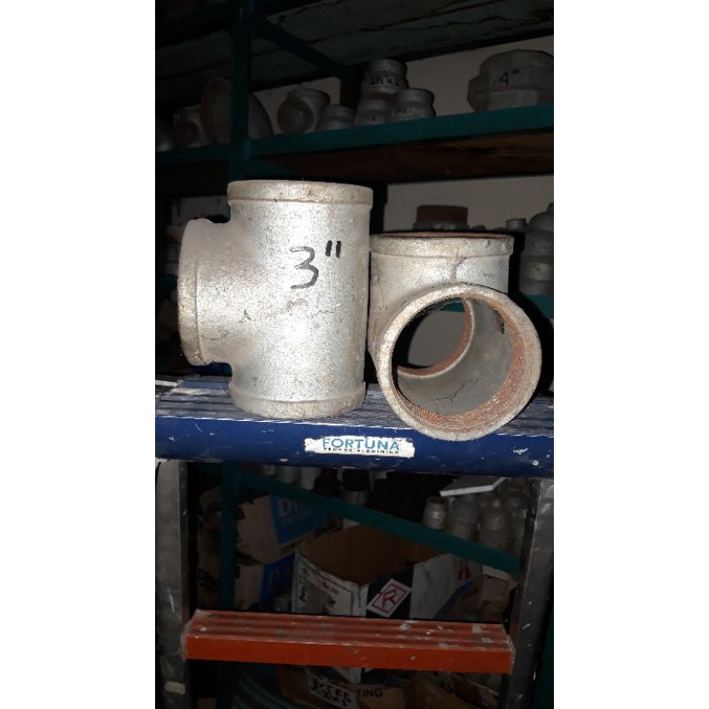 Jual TEE BESI GALVANIS UKURAN :3"×3" | Shopee Indonesia