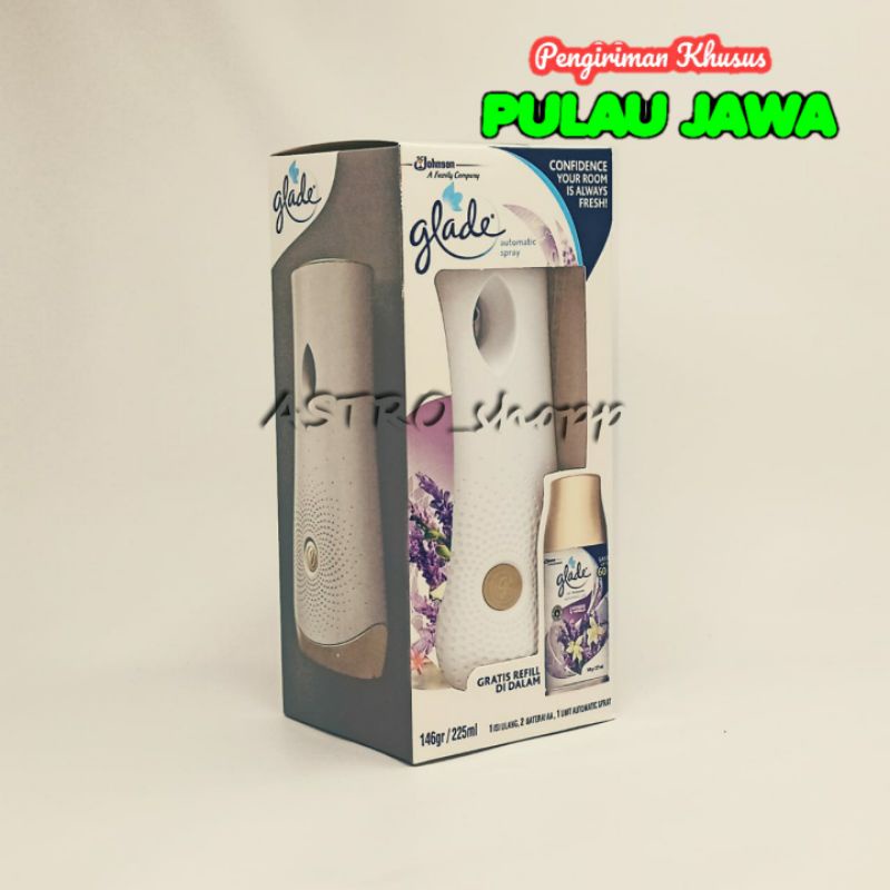 Jual GLADE Device Air Freshener Matic + Refill 225ml | Shopee Indonesia