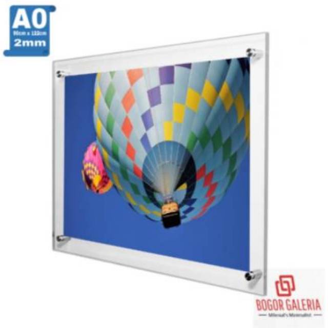 Jual FRAME BINGKAI AKRILIK FOTO DISPLAY POSTER BERKUALITAS UKURAN A0 ...