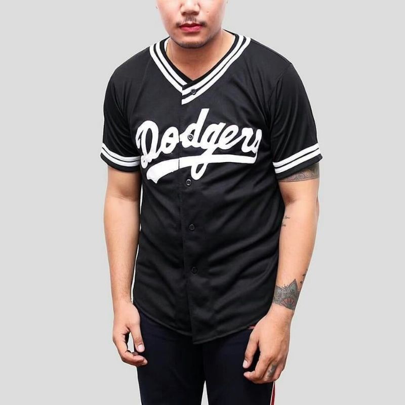 Jual kaos jersey baseball putih premium/baju baseball/kaos basball ...