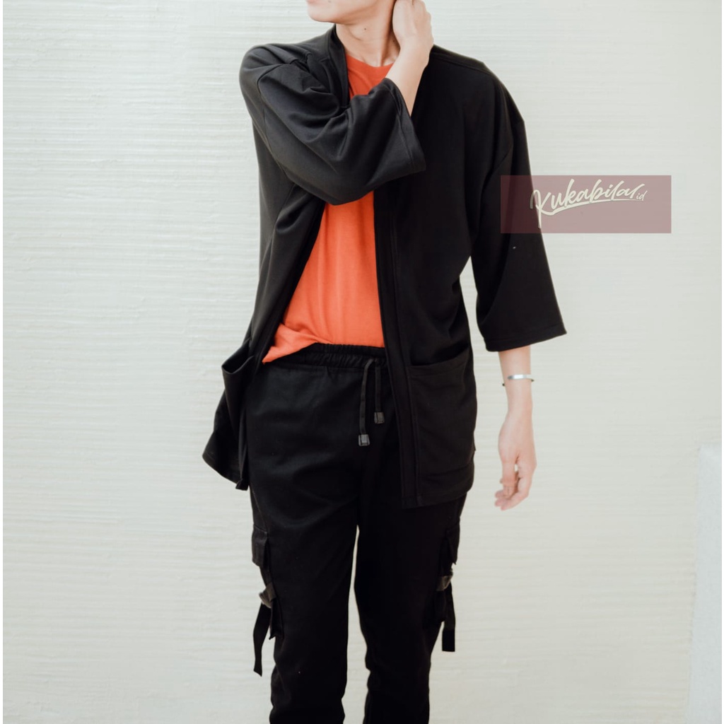 Jual KUKABILAL OUTER KIMONO CARDIGAN KARDIGAN JEPANG KOREA COWO LAKI ...