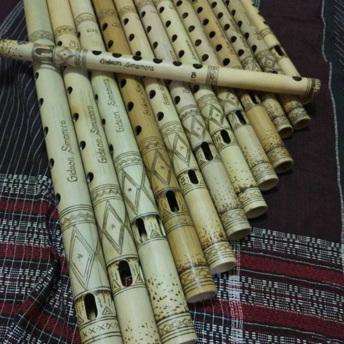 Jual tradisional-musik-alat- seruling batak suling toba sulim 1 buah ...