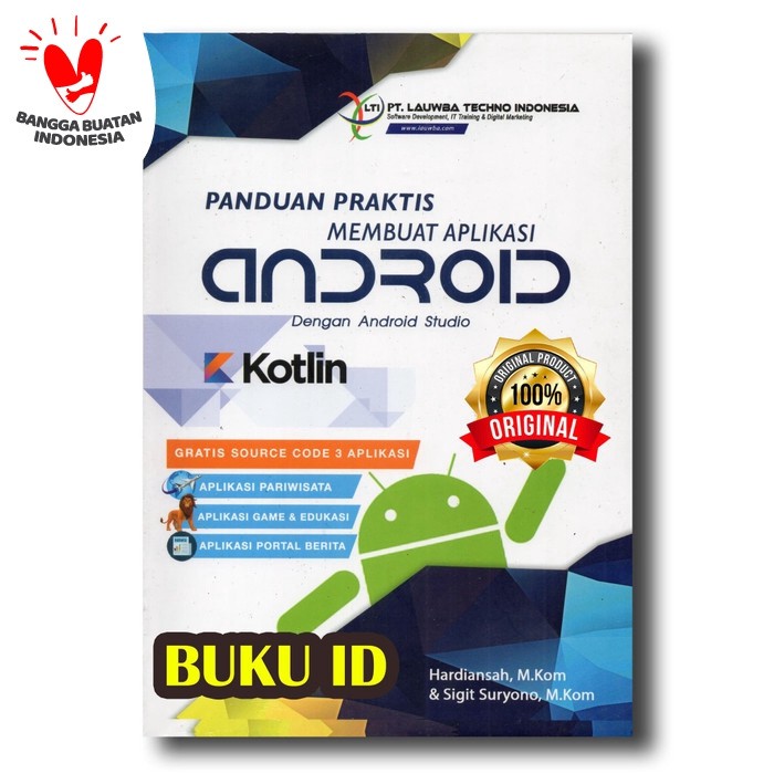 Jual ID/764 Buku Membuat Aplikasi Android dengan Android Studio dan Kotlin | Shopee Indonesia