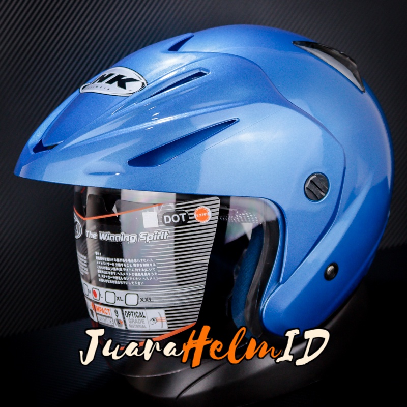 Jual INK HELM CX-22 / CRYSTAL BLUE / Original CX22 / HALF FACE | Shopee ...