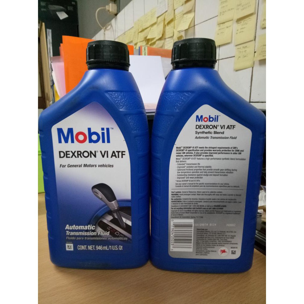 Jual Oli ATF MOBIL 1 dexron 6 - Dexron VI ORIGINAL | Shopee Indonesia