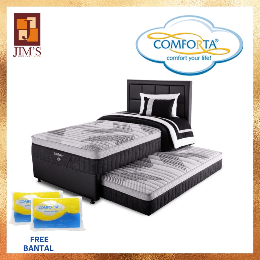 Jual COMFORTA SPRING BED STAR FAMILY FULL SET | Shopee Indonesia