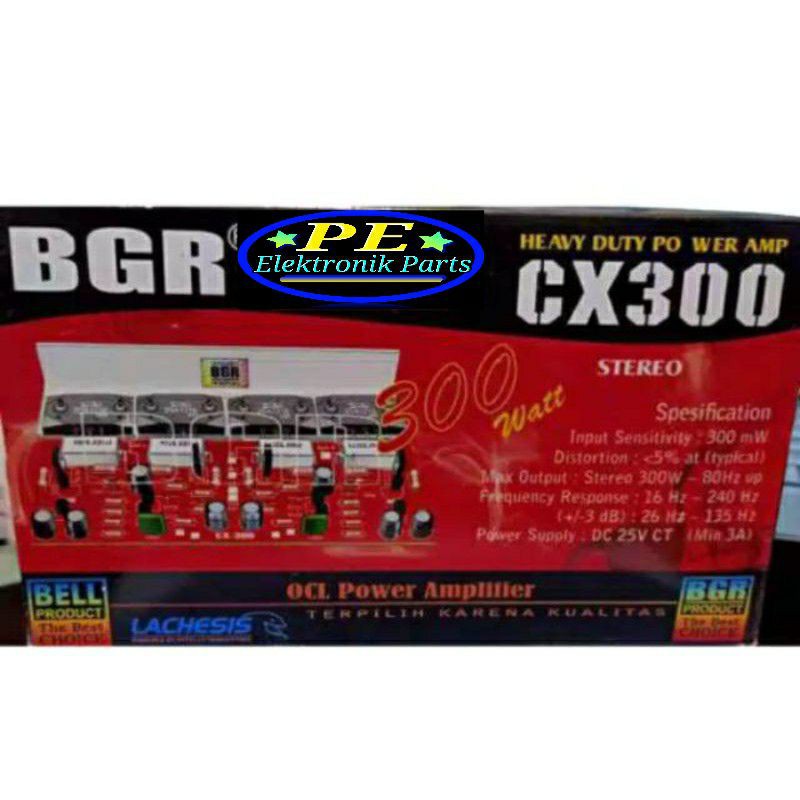 Jual Kit CX300 power Amplifer Stereo | Shopee Indonesia