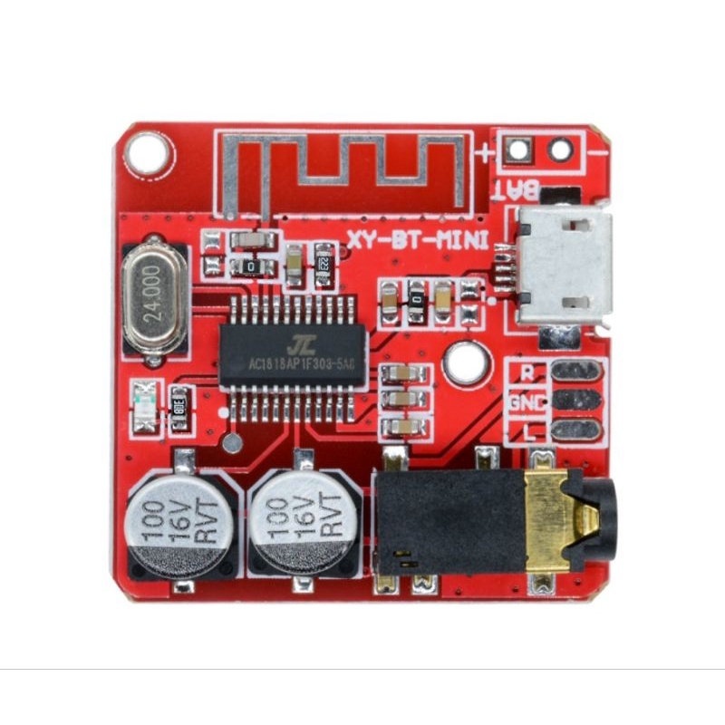 Jual modul bluetooth v4.1 receiver untuk speaker 3.7v - 5v | Shopee ...