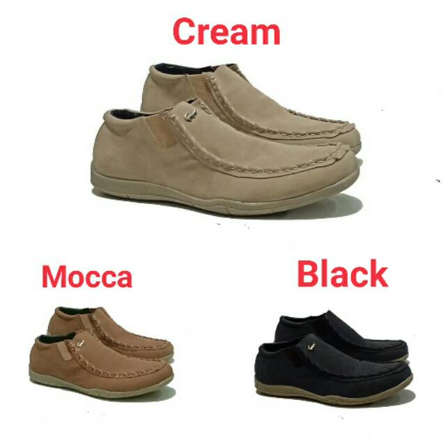 Jual HARGA PROMO !!! Sepatu Boot Kasual Kulit Pria | Shopee Indonesia