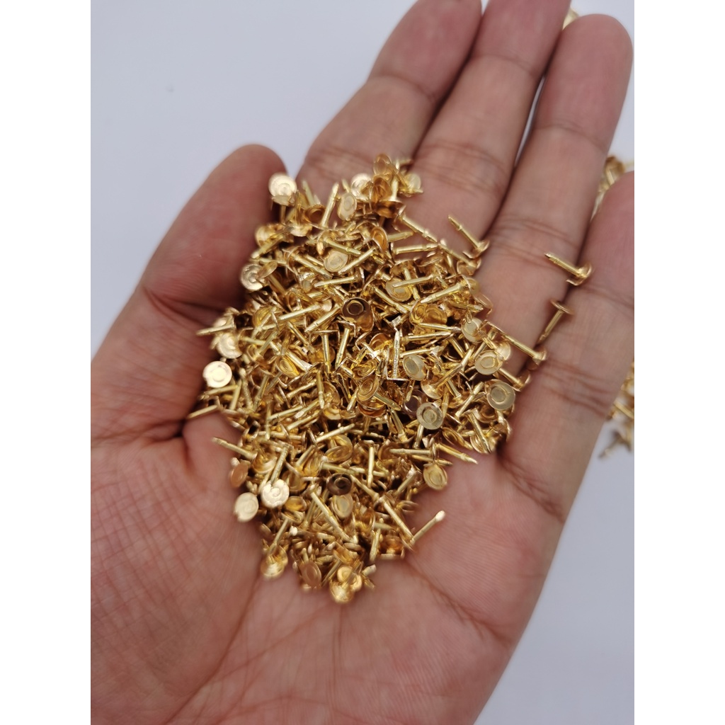 Jual 100pcs Kander Butterfly Pin Penjepit Penutup Dudukan Bros Manset ...