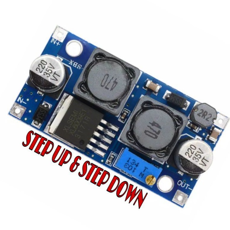 Jual Modul otomatis Step Up & down DC-DC Auto. XL6009 Adjustable ...
