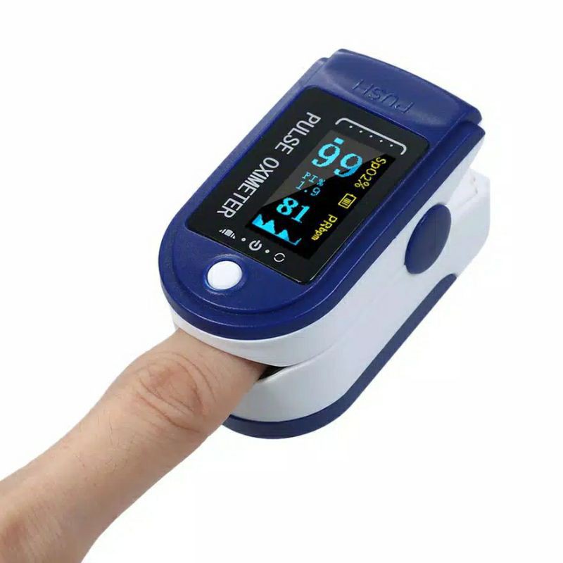 Jual PULSE OXIMETER FINGERTIP / Alat Ukur Saturasi Oksigen Tubuh ...