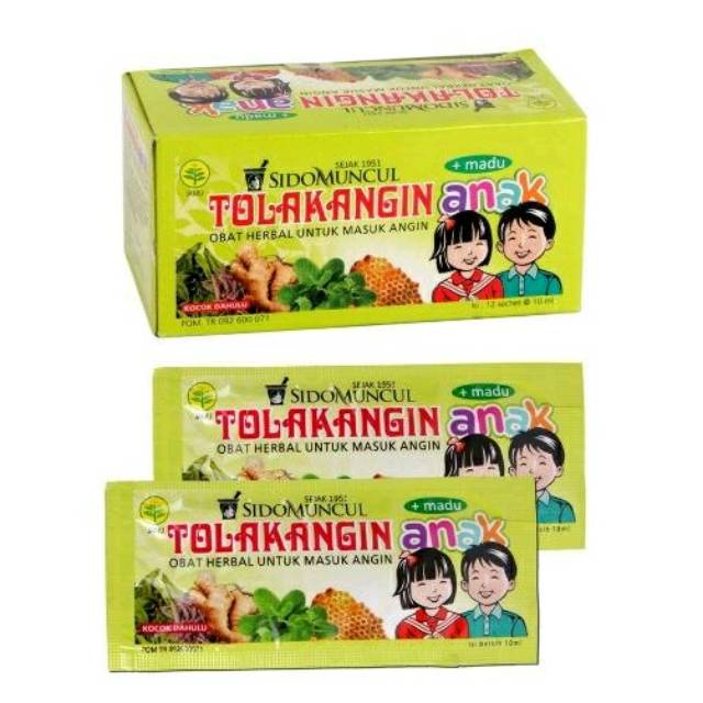 Jual Tolak Angin Anak (Box isi 12 sachet) | Shopee Indonesia