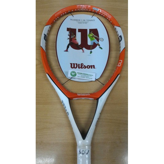 Jual Raket Tenis WILSON N3 (N CODE THREE) NANO TECHNOLOGY/ Raket Wilson ...