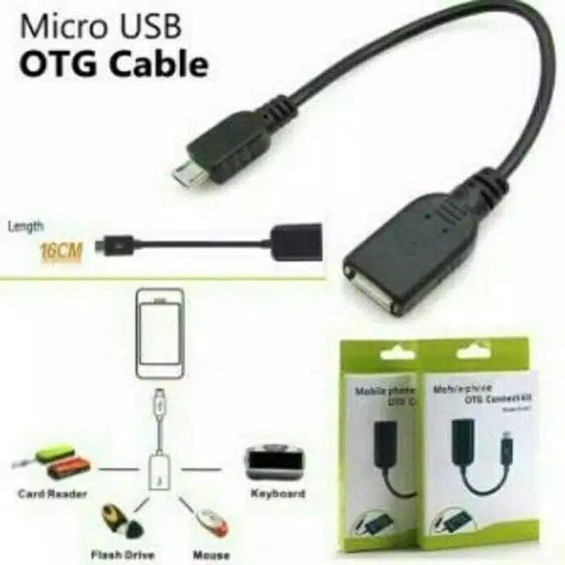 Jual Kabel OTG Konektor USB Mikro OTG Connect Kit S-K07 | Shopee Indonesia