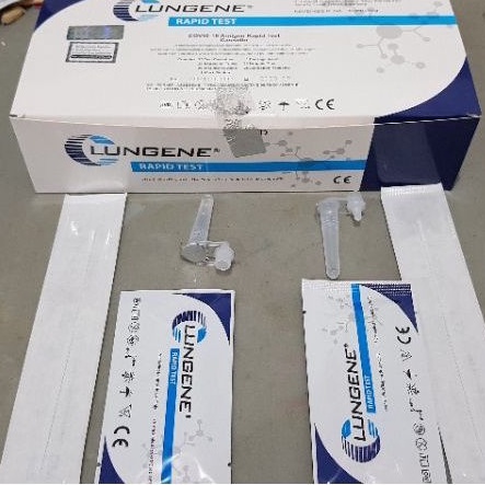 Jual ALAT TEST SWAB ANTIGEN LUNGENE - AKL / CLUNGENE BIRU ORIGINAL - 1 ...