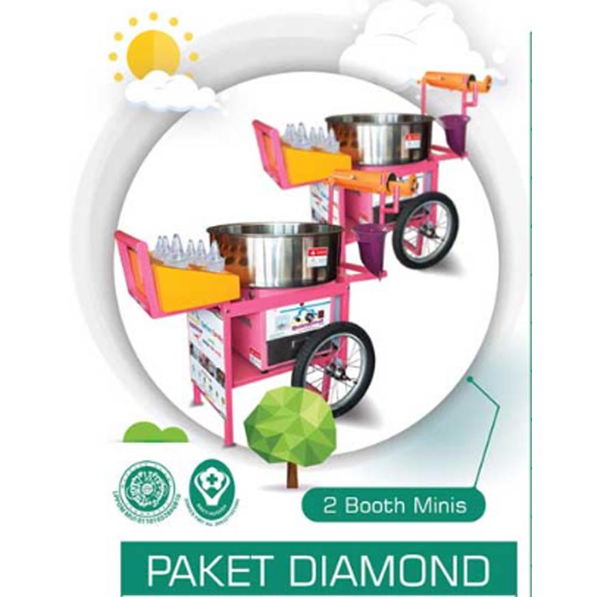Jual Mesin Pembuat Arumanis Gulali COTTON CANDY Kembang Gula Plus ...