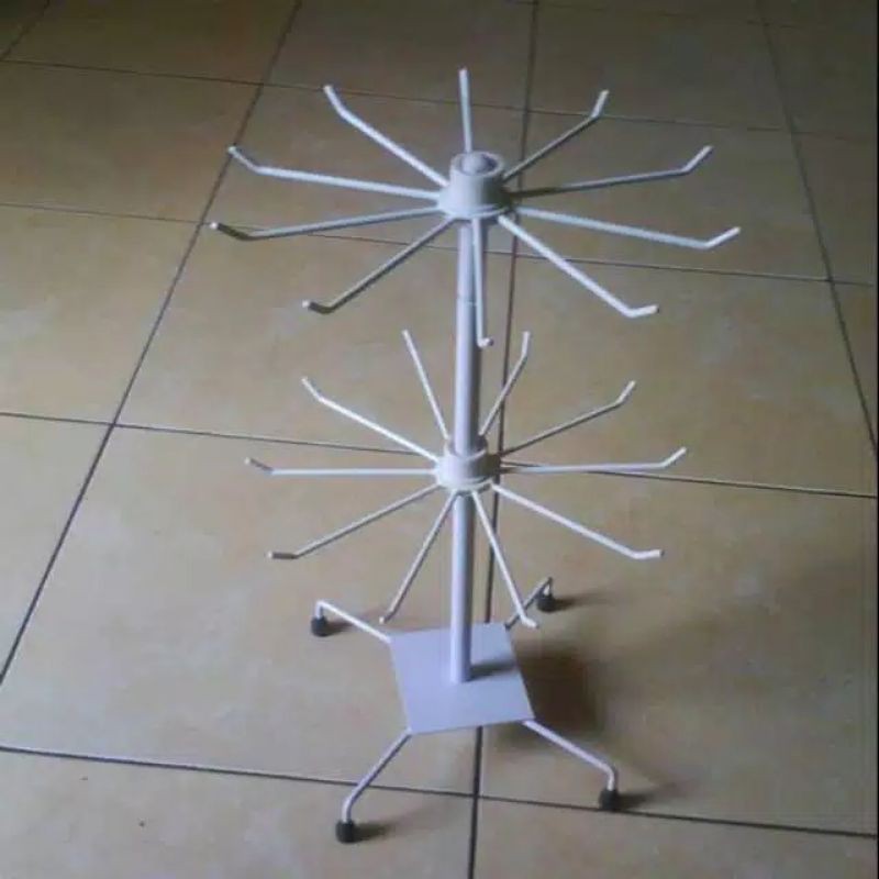 Jual Rak Display 7 susun / Rak Display /Rak Putar 7 susun / Matahari 7 ...