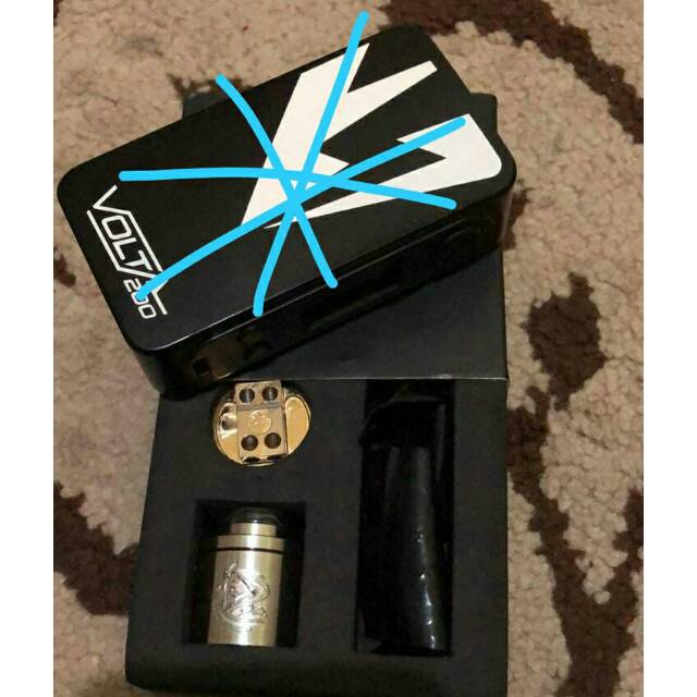 Jual RDA CSMNT V1 AUTHENTIC + DRIPTIP 810 ONETIP | Shopee Indonesia