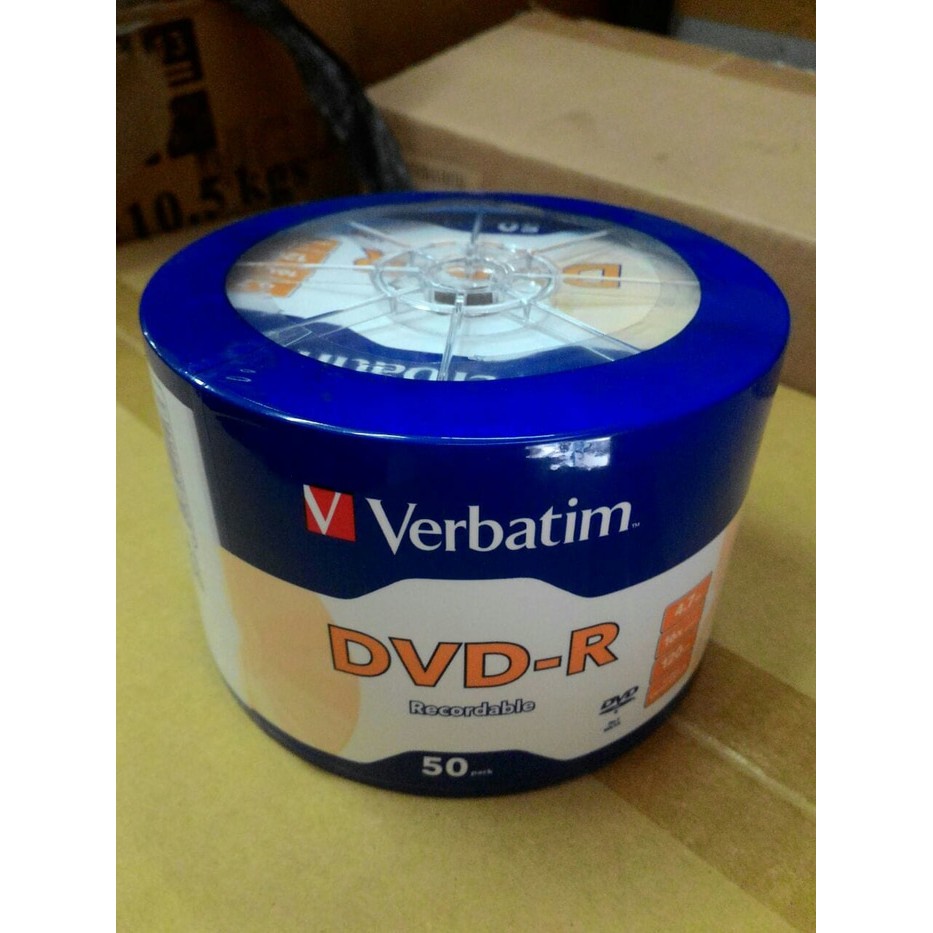 Jual DVDR Verbatim 50 Disc (Non Tabung) | Shopee Indonesia