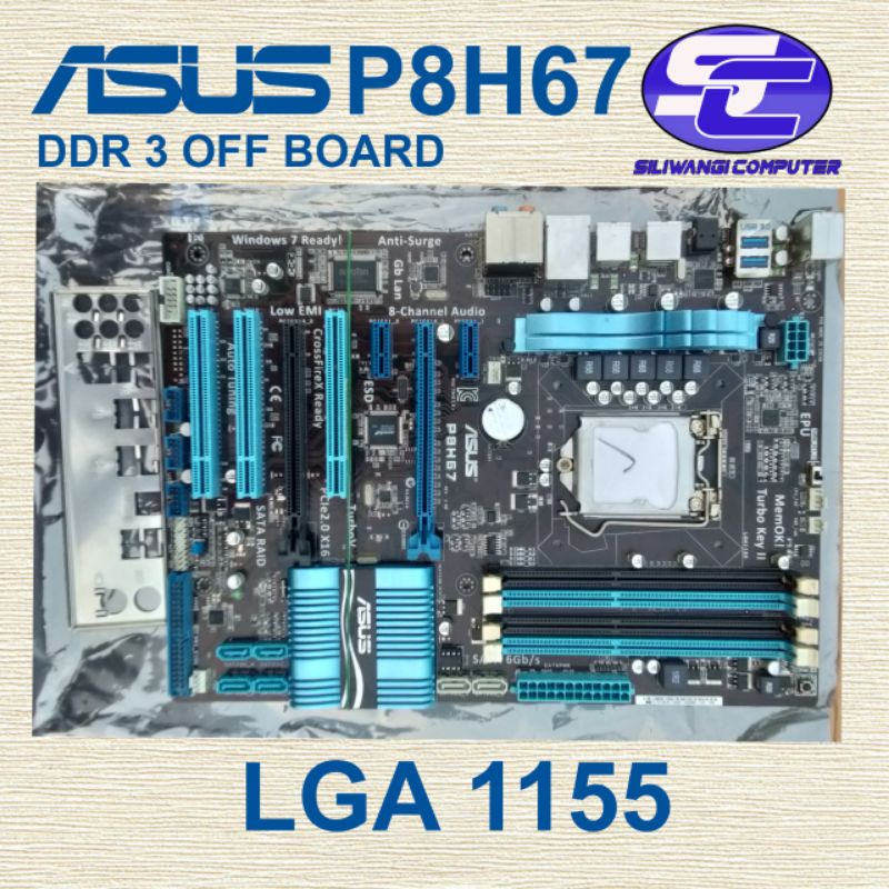 Jual Mainboard LGA 1155 ASUS H67 P8H67 | Shopee Indonesia
