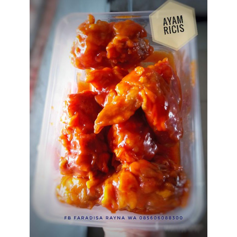Jual ayam ricis plus nasi | Shopee Indonesia