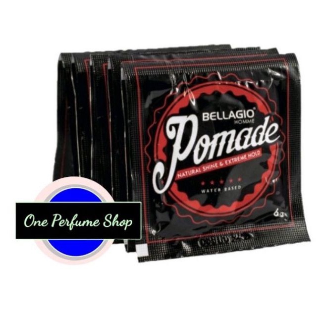 Jual Bellagio Pomade Saset / Belagio Pomade 6 gr isi 12 Sachet | Shopee ...